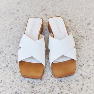 Weeboo | Shoes | Newweeboo Step Into Summer Criss Cross Wooden Clog ...